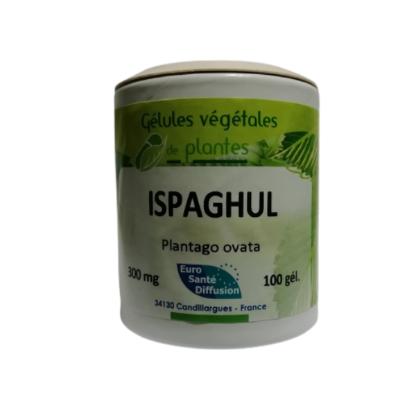 Ispaghul 100 gélules végétales - EURO SANTE DIFFUSION – Des Herbes et ...